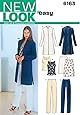 New Look Sewing Pattern 6163 Misses' Separates, Size A (8-10-12-14-16 ...