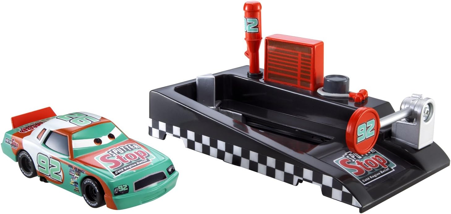 Cars Pit Race-Off Sputter Stop #92 Launcher – BigaMart