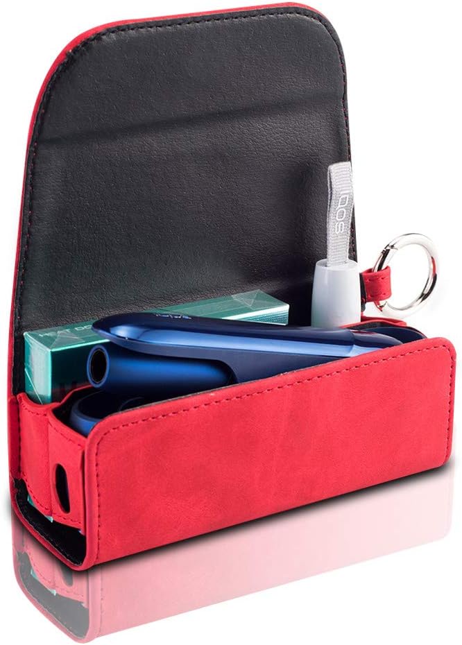 E Cigarette Case for IQOS 3 Heets, Portable Polyurethane Leather ...
