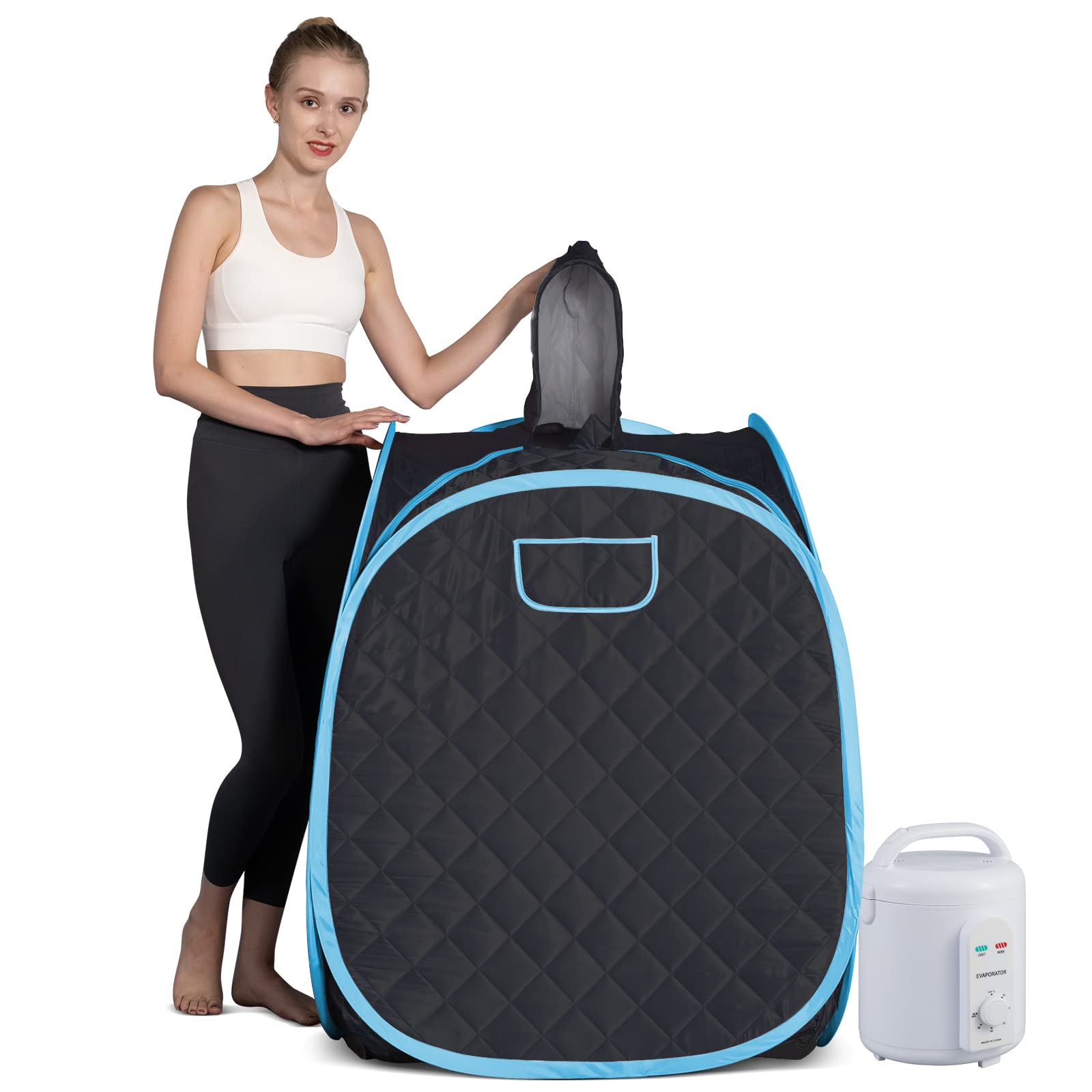 Mua Smartmak Portable Steam Sauna Kit, Personal Full Body at Home Spa ...