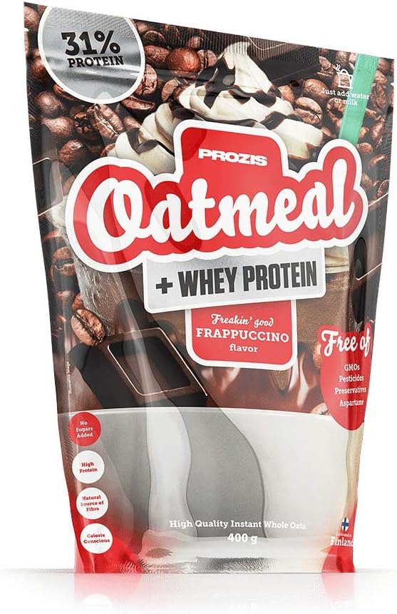 Prozis Oatmeal y Proteína de leche, Frappuccino - 400 gr: Amazon.es ...