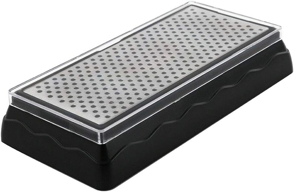 Double-Sided Diamond Sharpening stone Knife Sharpening Stone, 6" Dot ...