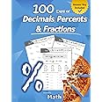 Humble Math - 100 Days of Decimals, Percents & Fractions: Advanced ...