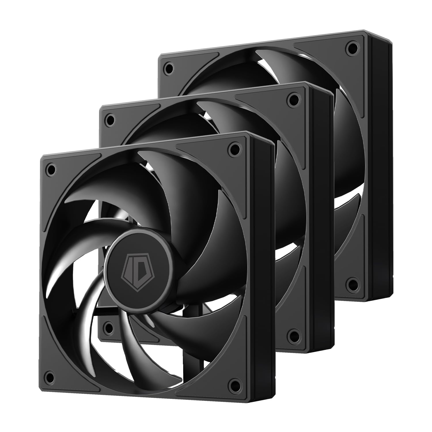 Mua ID-COOLING AF-125-K TRIO 120mm Case Fans 3 Pack FDB PC Fans Daisy ...