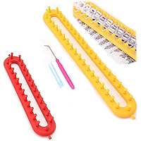 Amazon.com: HZXMKB Knitting Loom Set Craft Kit Tool,Knitting Looms ...