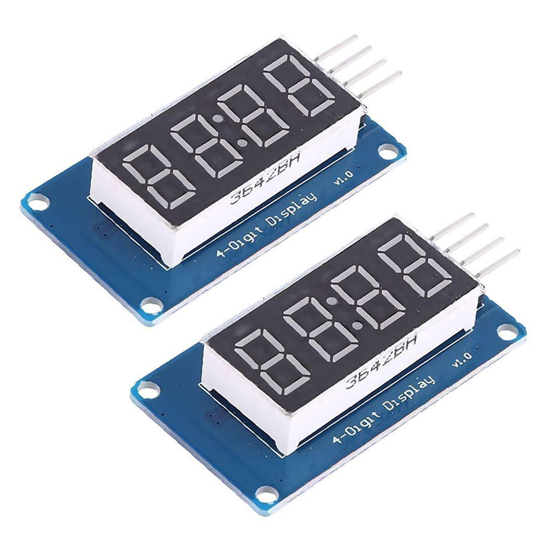 Mua HiLetgo 2pcs 0.36" 4-Digit Tube LED Segment Display Module Red ...