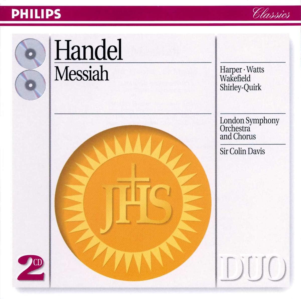 Handel: Messiah: Amazon.co.uk: CDs & Vinyl