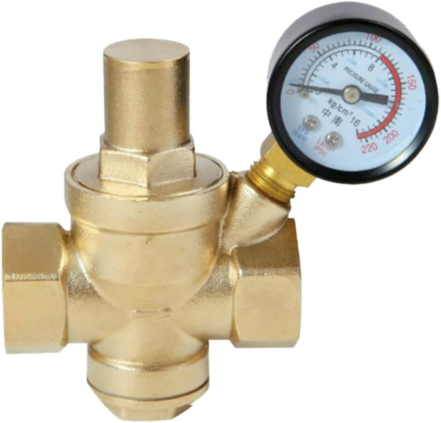 Adjustable Water Pressure Regulator Valve Water Pressure Reducer with ...