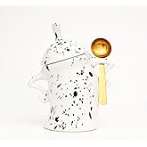 Amazon.com: Canister With Attitude,Large Capacity Cute Sassy Tea Pot ...