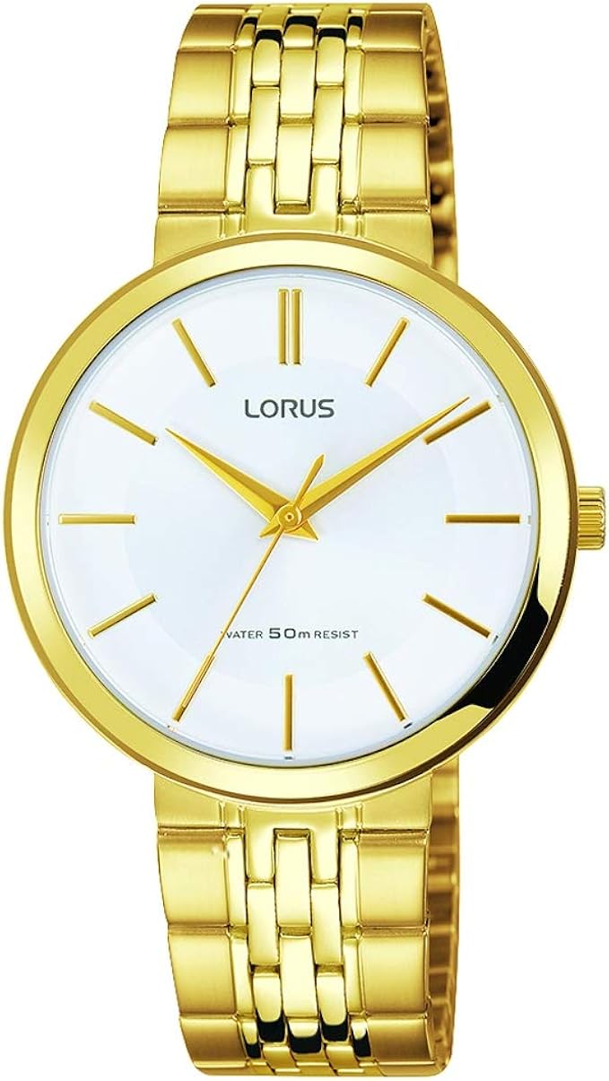 Lorus Womens Analogue Classic Quartz Watch with Stainless Steel Strap ...