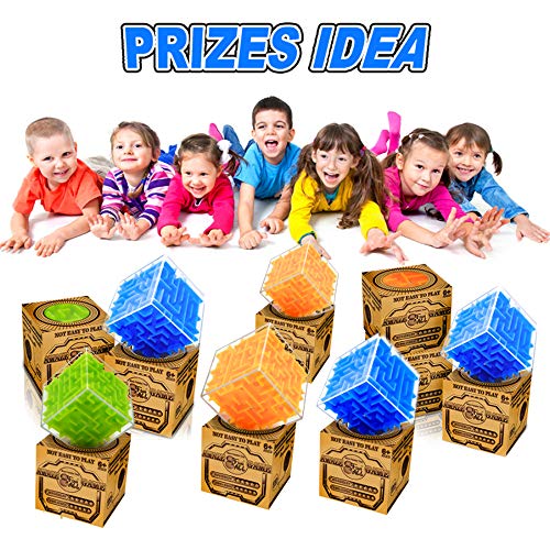 10 Pack Maze Cubes 3x3x3 for Kids Party Favors Game School Supplies ...