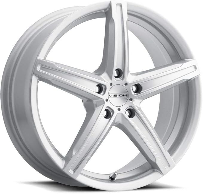 Amazon.com: Vision 469 Boost 15x6.5 5x100 +38mm Silver Wheel Rim 15 ...