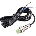 Amazon.com: Heschen M12 Inductive Proximity Sensor Switch PR12-4DC Cylindrical Type Detector 4mm ...