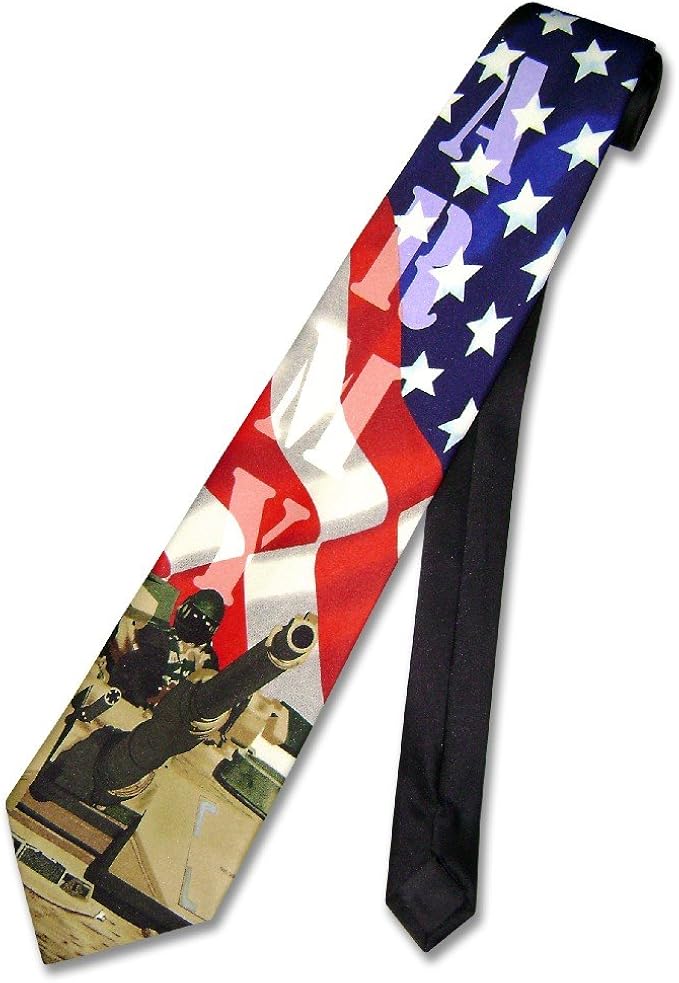 US American Army Neck Tie Military Officer Men's NeckTie at Amazon Men ...