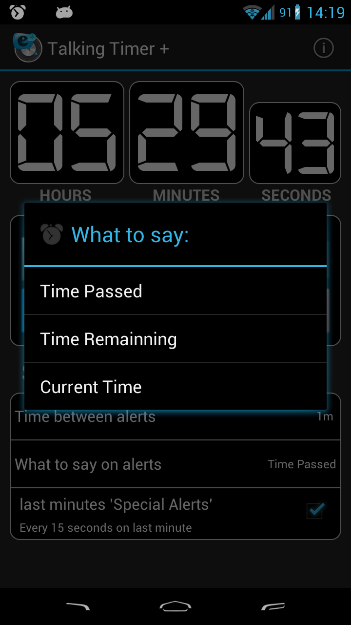 Talking Timer +:Amazon.com:Appstore for Android