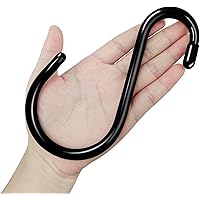 Amazon.com: DINGEE 12 Pack 6 Inch Heavy Duty Large S Hook Vinyl Coated ...