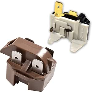 Amazon.com: HQRP Refrigerator Compressor PTC Starter/Start Relay and ...