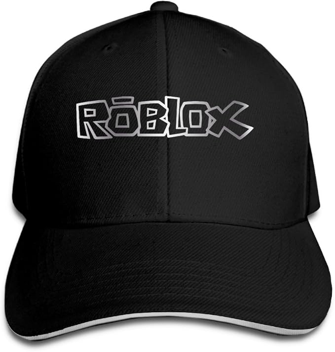 Roblox Logo Platinum Style Men's Flex Baseball Cap: Amazon.ca: Clothing ...