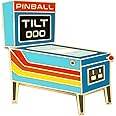 Amazon.com: Pinsanity Retro Pinball Arcade Enamel Lapel Pin : Clothing ...
