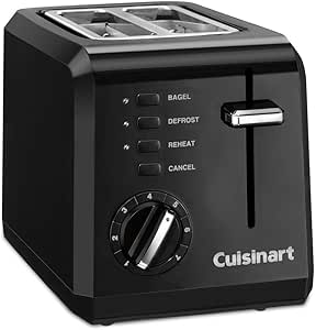 Cuisinart Compact 2-Slice Toaster - CPT-122 - Black: Amazon.ca: Home ...