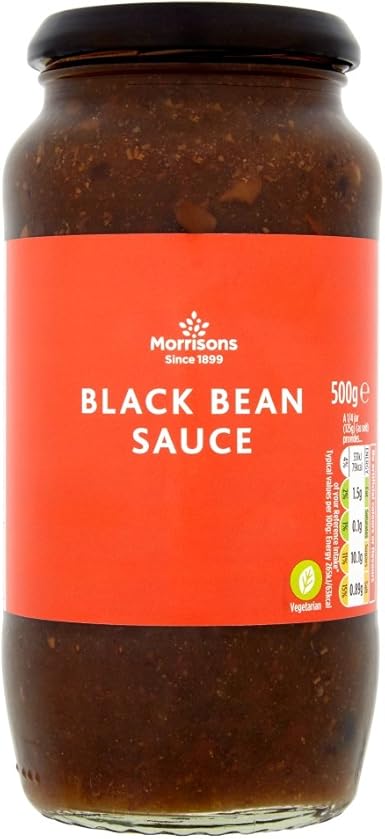 Morrisons Black Bean Cooking Sauce, 500 g: Amazon.co.uk: Grocery