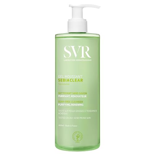 SVR Sebiaclear Face & Body Cleanser with Salicylic Acid for Sensitive ...