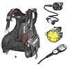SEAC Smart Screen, Scuba Diving Equipment Kit with BCD, Regulator, Octo ...