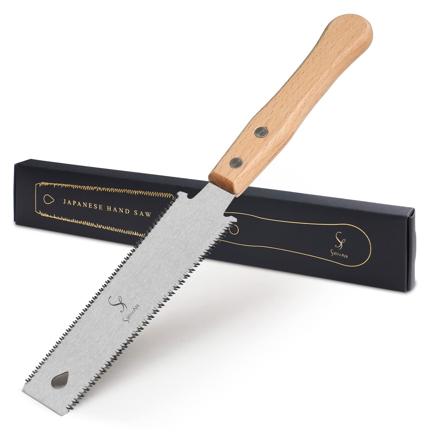 Mua Japanese Hand Saw Woodworking Tools, SS SHOVAN Double Edged 11/17 ...