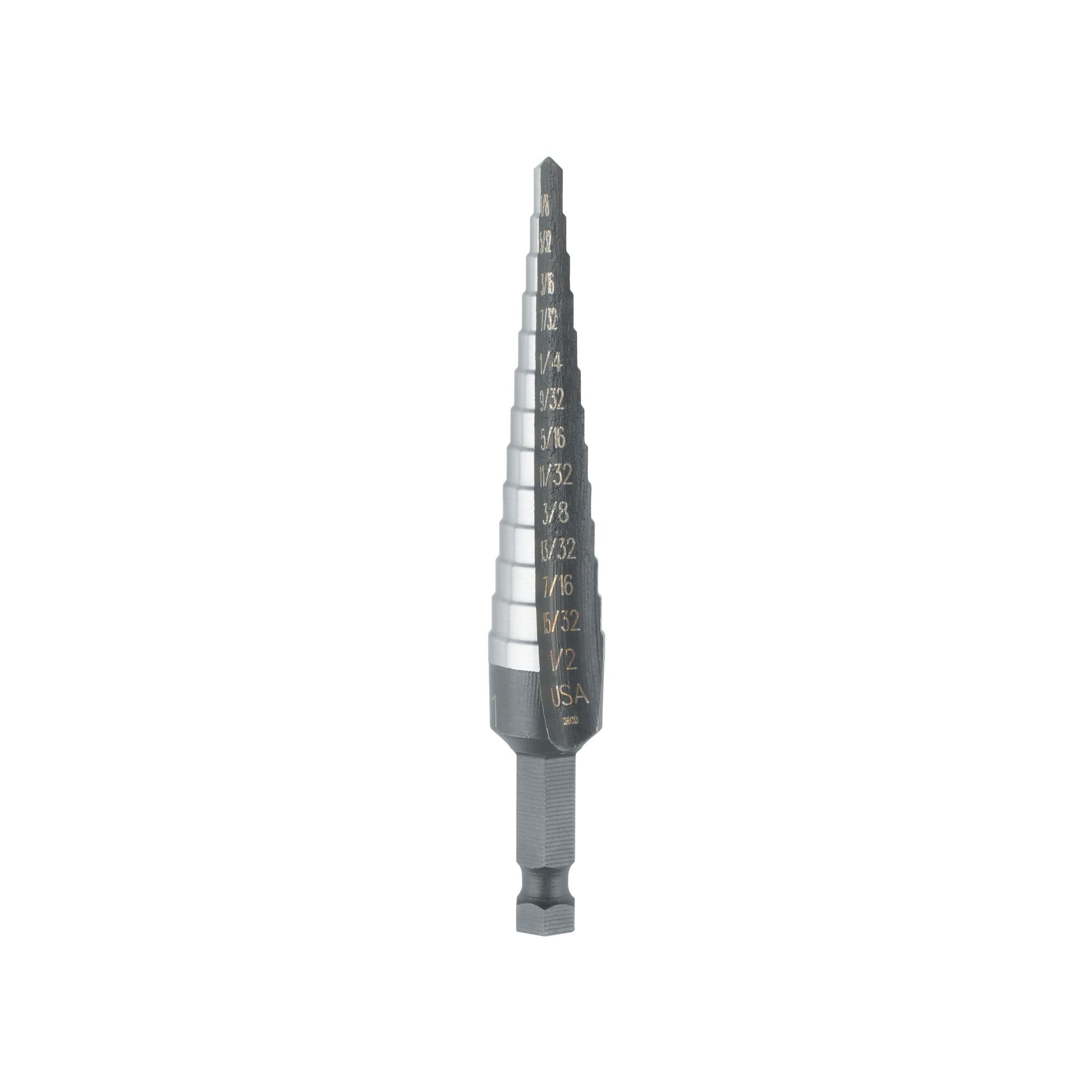 IRWIN Step Drill Bit Set, General Purpose, 4-Piece (10225)