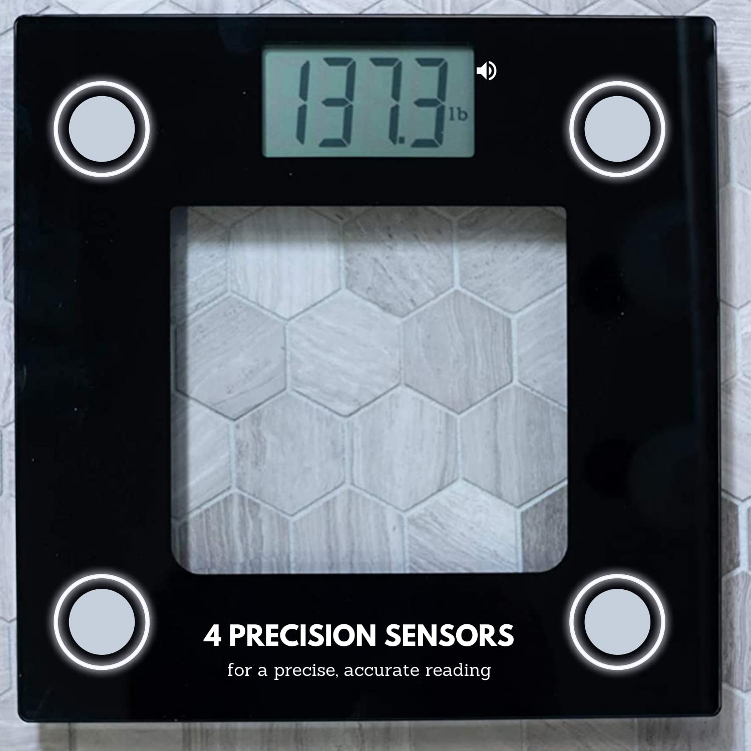 Mua Extra Wide Glass Talking Digital Scale | The Bathroom Scale That ...