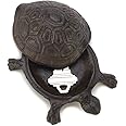 Amazon.com: Gifts & Decor Garden Decoration Turtle Cast Iron Key Hider ...