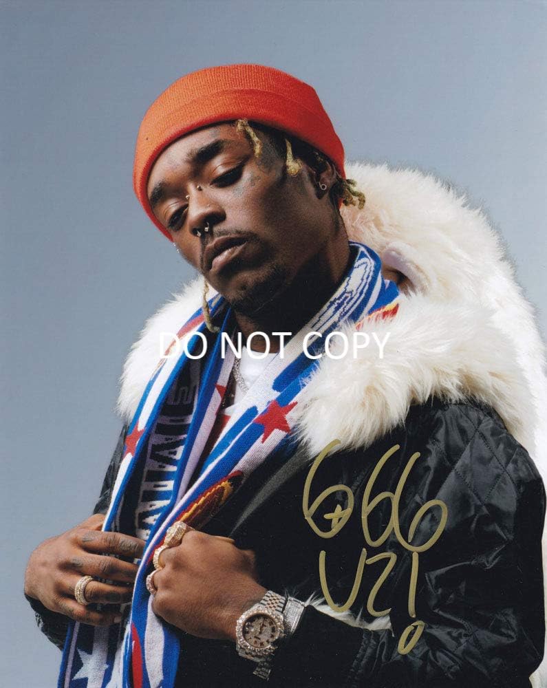 Lil Uzi Vert rapper reprint signed autographed photo #1 RP at Amazon's ...