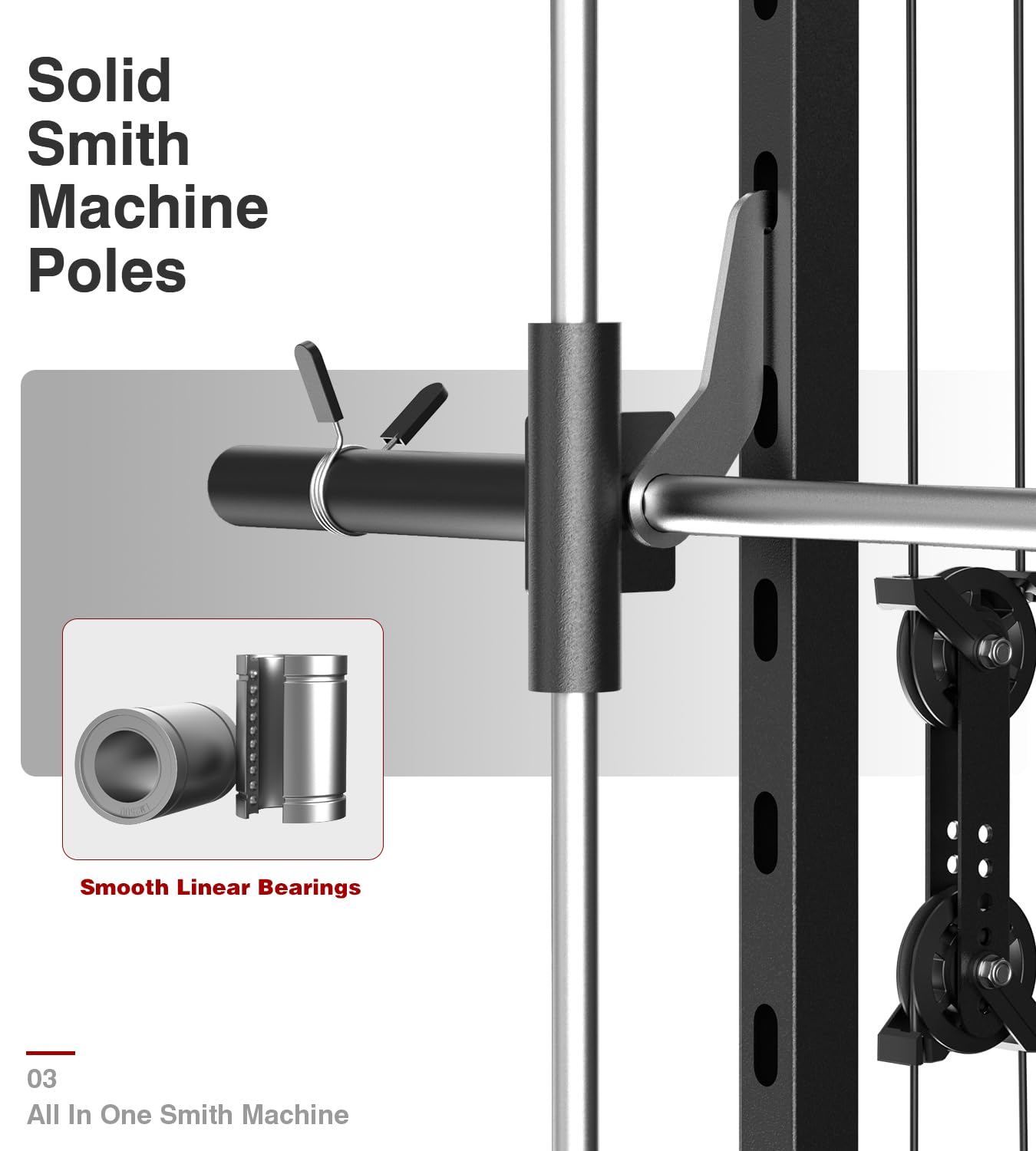 Mua DONOW Smith Machine with 352lbs Weight Stacks Home Gym Sytem Power ...