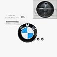 Amazon.com: BMW Hood Emblem Logo Badge Roundel 82mm Genuine OE ...