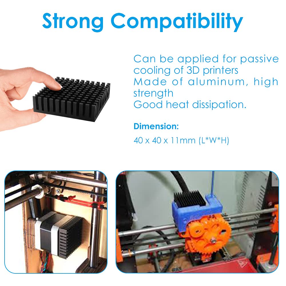 Mua GeeekPi 102pcs Heatsink Kit with Conductive Adhesive Tape, Cooler ...