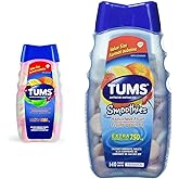 TUMS Ultra Strength Antacid for Heartburn Relief, Assorted Fruit, 160 ...