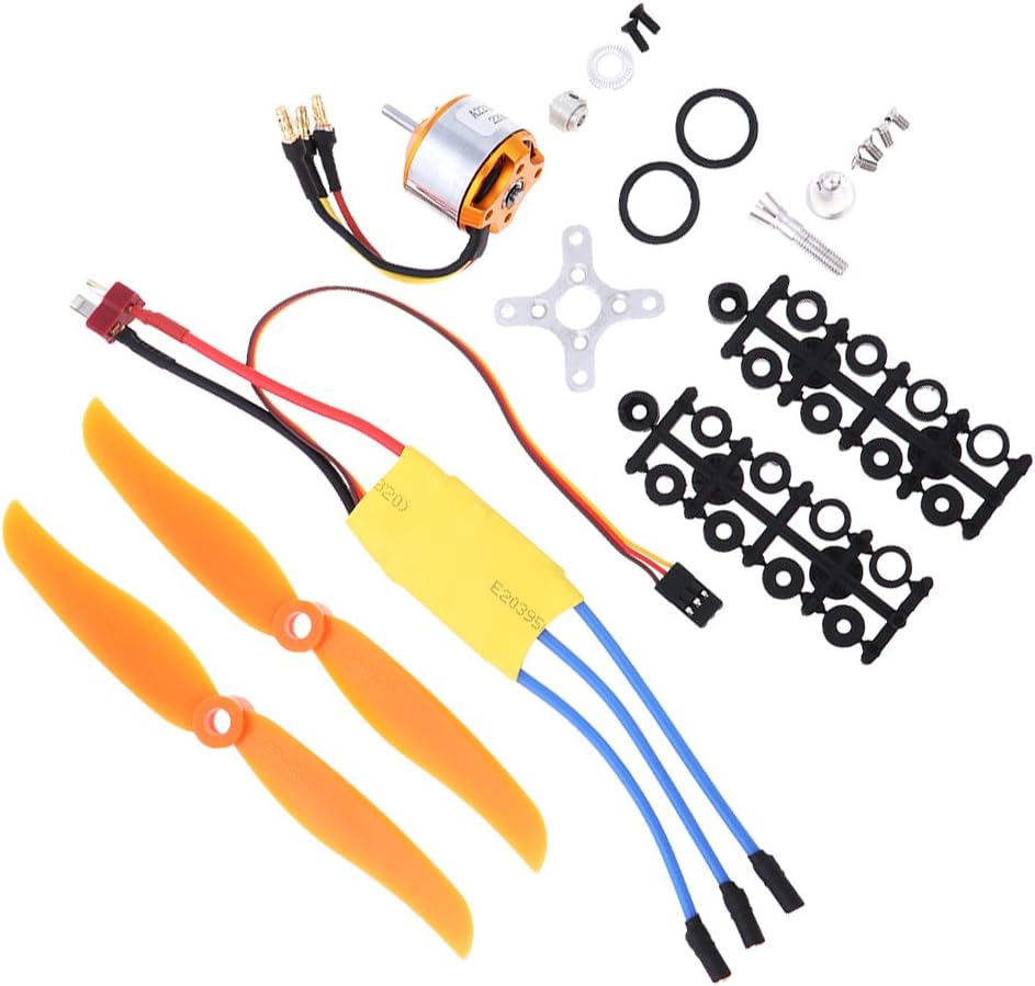 Brushless Power System (30A ESC + A2212 2200KV Motor + Propeller Props ...