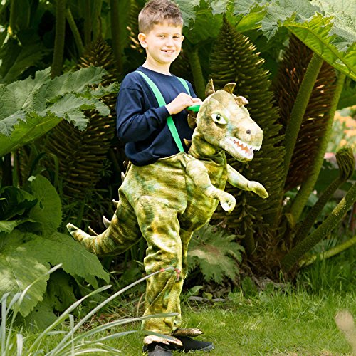 Riding A Dinosaur Costume – Kids Riding Dinosaur Costumes For Halloween ...