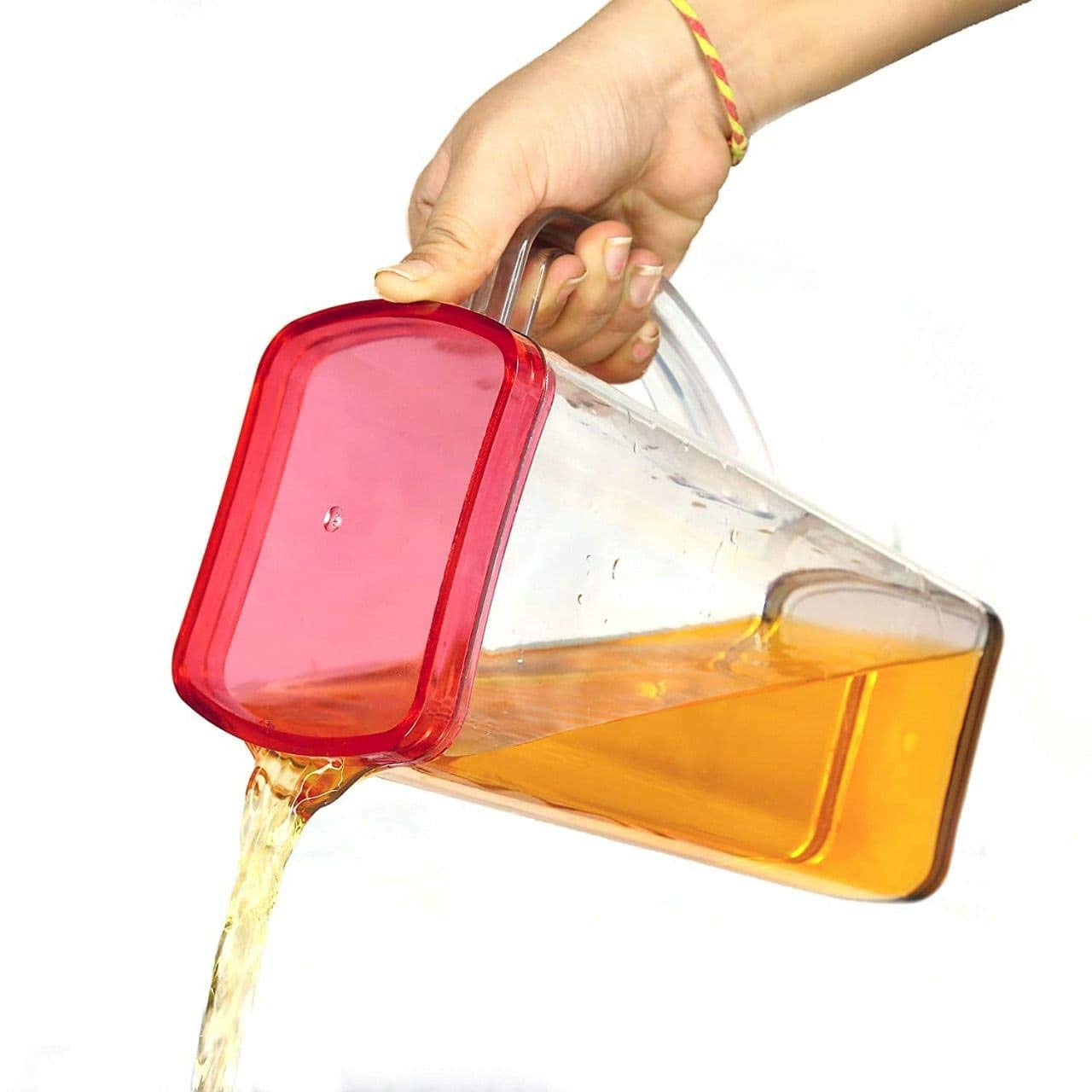 Buy MAGICBOX Multi-Purpose Square Orange Lemon Water Milk Juice Jug ...