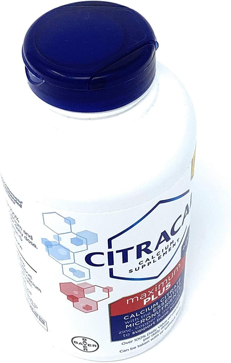 Citracal Maximum Plus Calcium Citrate + D3, 280 Caplets – BigaMart