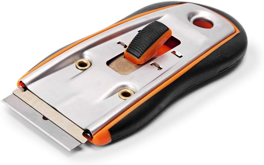 Kendo Heavy Duty Window Scraper – Glass Sticker Remover Scraping Tool ...