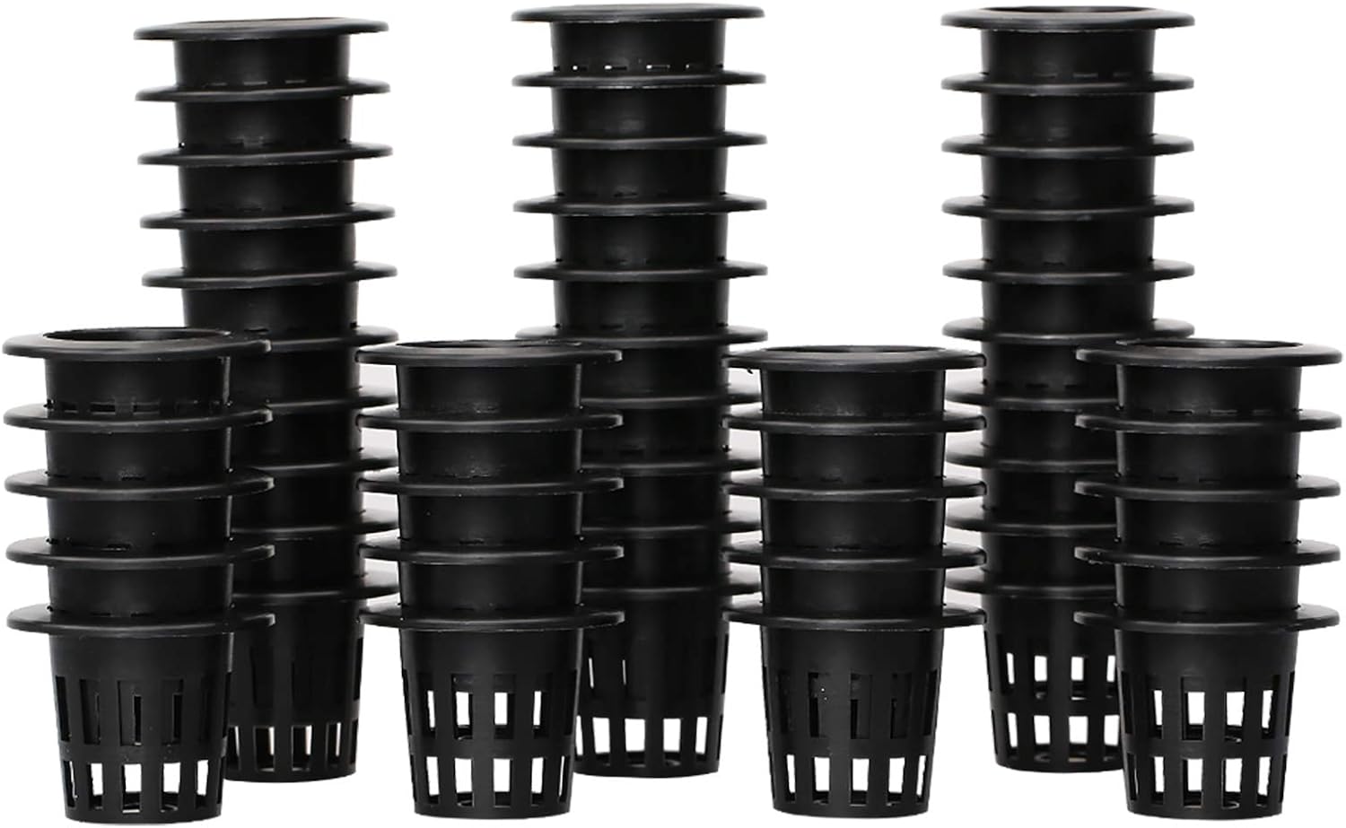 Hydroponic Planting Net Pots Cup, Plastic Mesh Pot Planting Basket for ...