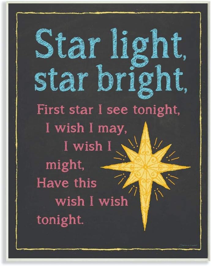 Star Light Star Bright Poem Printable - Printable Word Searches