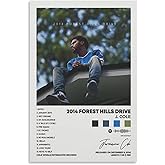 Amazon.com: XIHOO Kerry dober J Poster Cole 2014 Forest Hills Drive ...