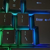 Orzly Gioco Mouse e Tastiera [Retroilluminata RGB], Tappetino per Mouse ...