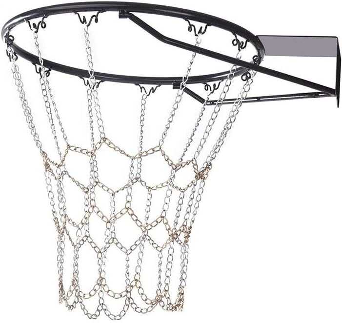 YGHH Filet de Basket Ball, Filet de Basket en Métal, Basket-Ball Filet ...