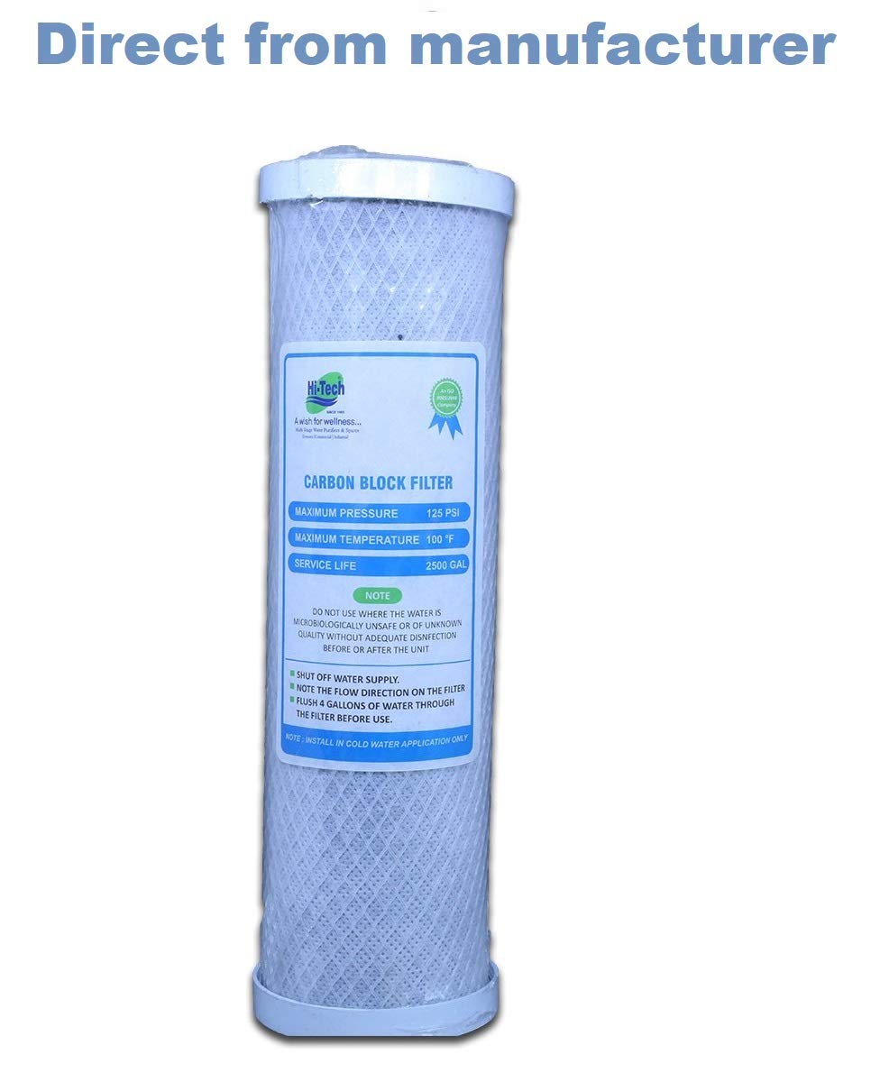 Hi-Tech cto Carbon Filter for Open Type Water Purifier: Amazon.in: Home ...