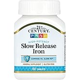 Amazon.com: Slow Fe, High Potency Iron 45 mg, Slow Release - 60 Tablets ...