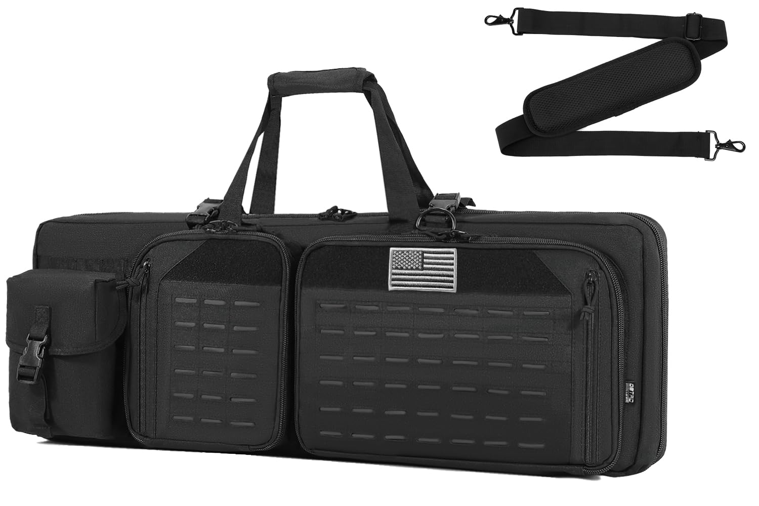 DBTAC Urban Classic Tactical Double Long Gun Bag Soft Rifle Case Pistol ...