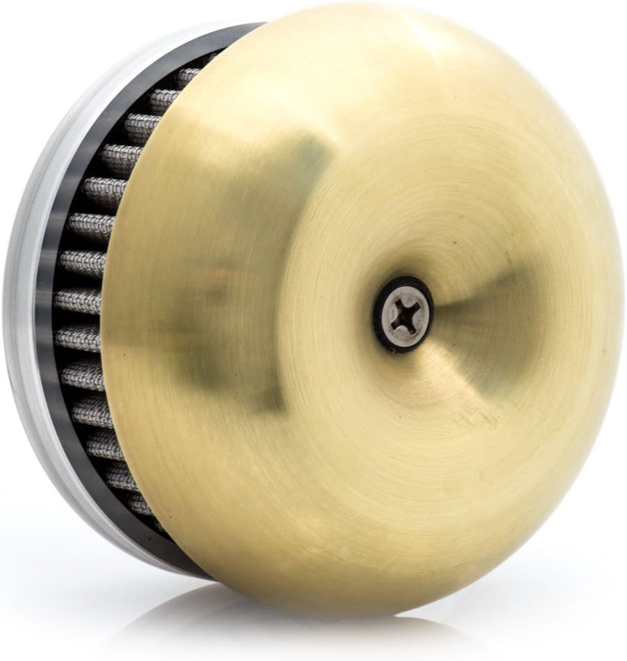 Amazon.com: Spun Brass Air Cleaner - For Harley Sportsters or Custom ...